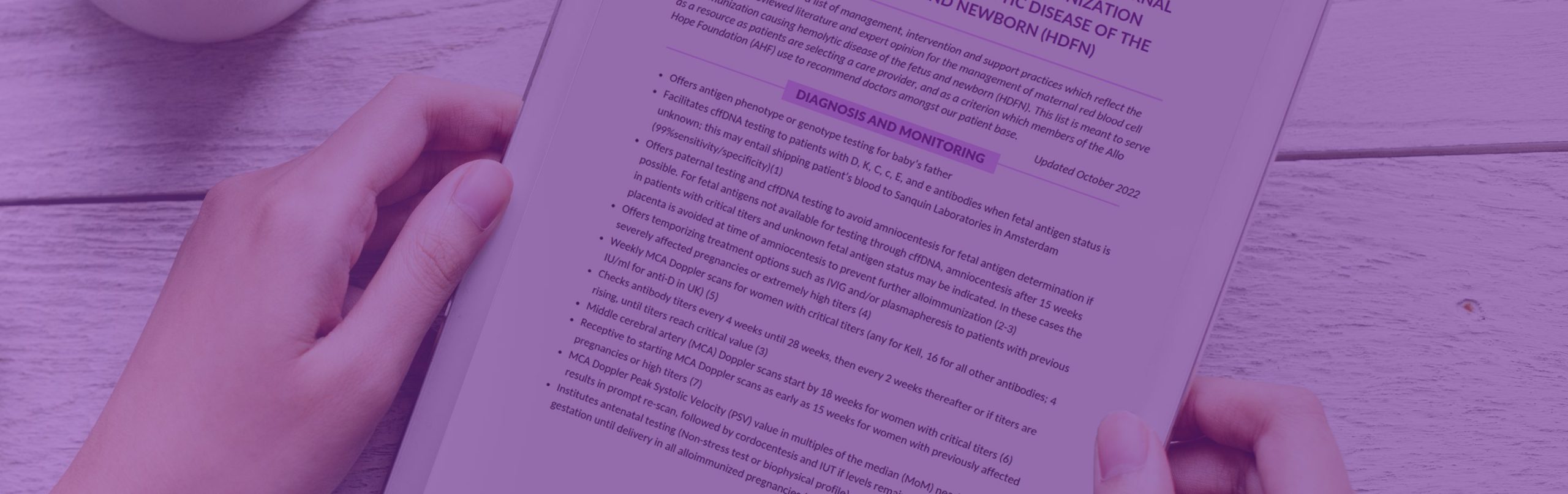 Provider Checklist - Allo Hope Foundation