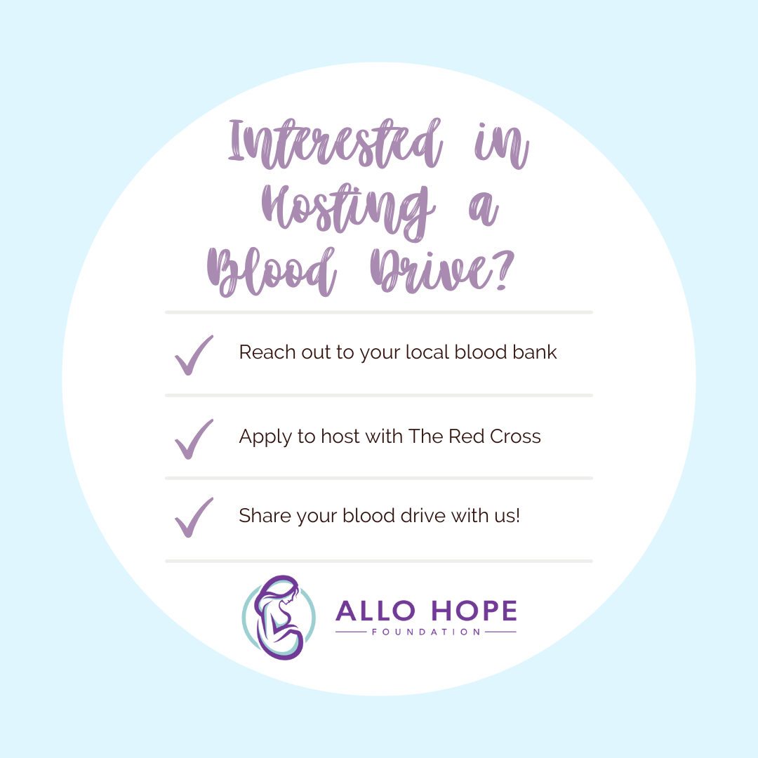Blood Drive Tool Kit - Allo Hope Foundation